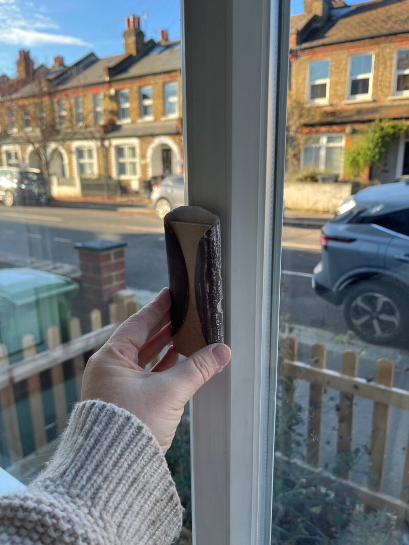 Painting internal uPVC window frames – Apartment Apothecary