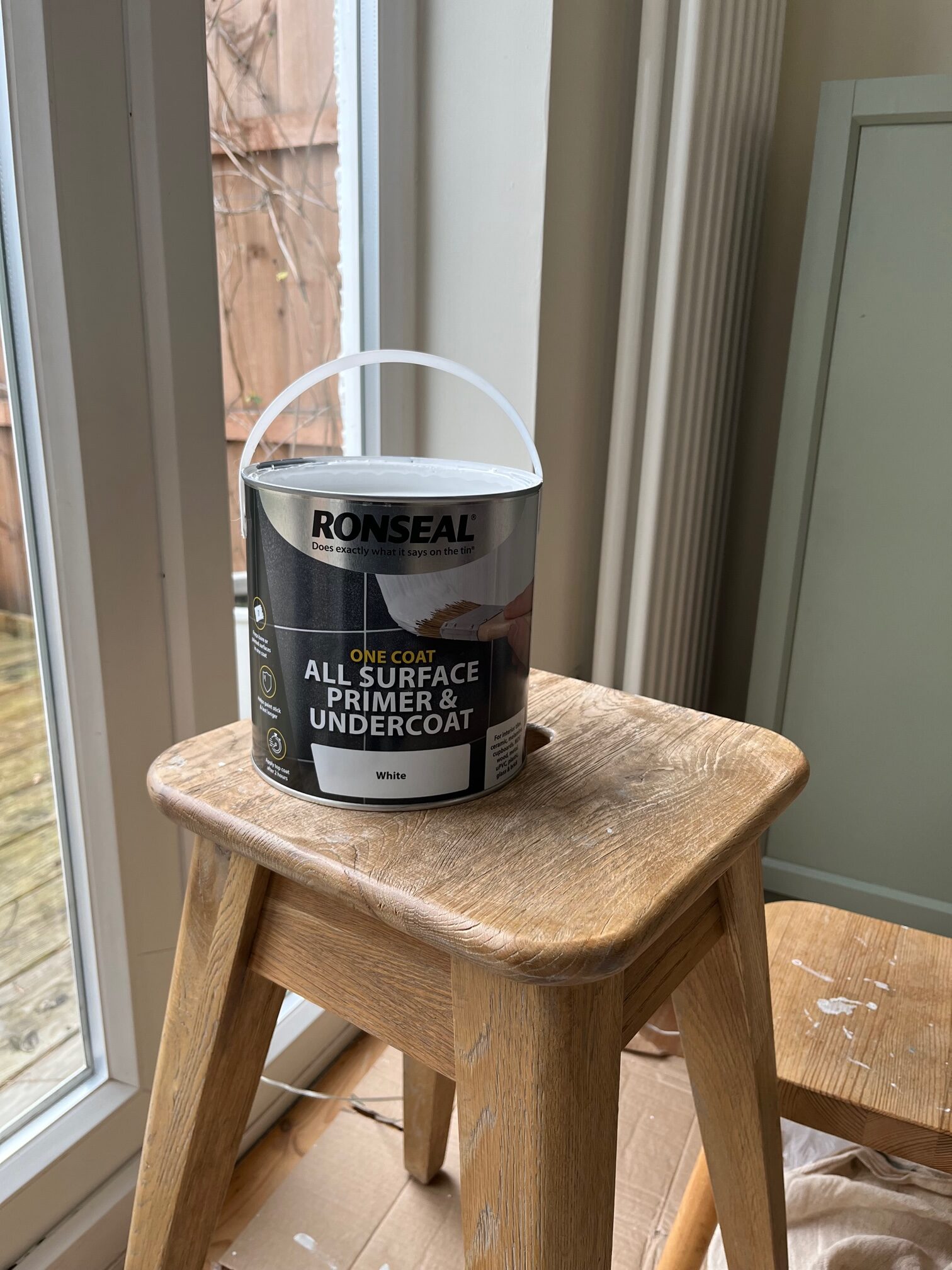 Painting internal uPVC window frames – Apartment Apothecary