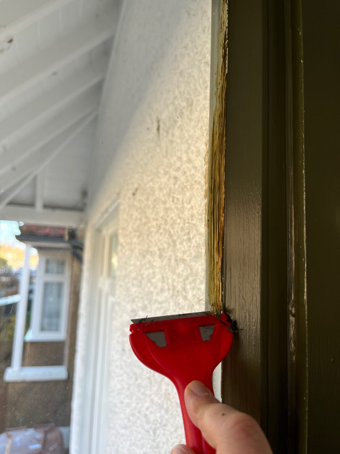 Painting internal uPVC window frames – Apartment Apothecary